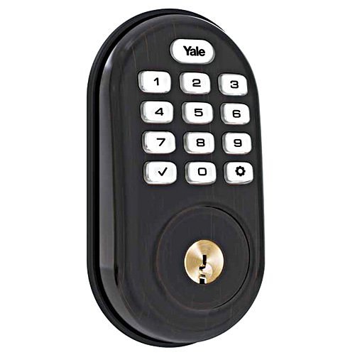 Yale Assure Lock Push Button Keypad Deadbolt with Connected by August ...